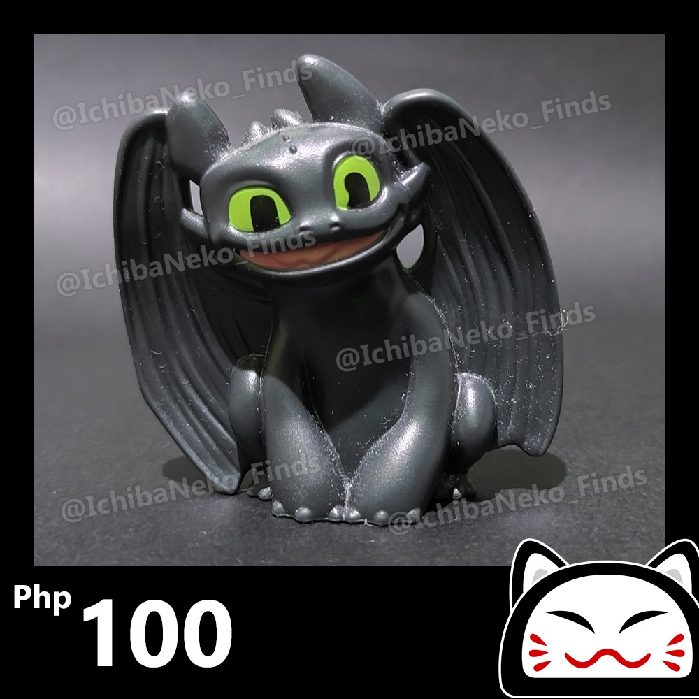 HTTYD Toothless Figure, Hobbies & Toys, Toys & Games on Carousell
