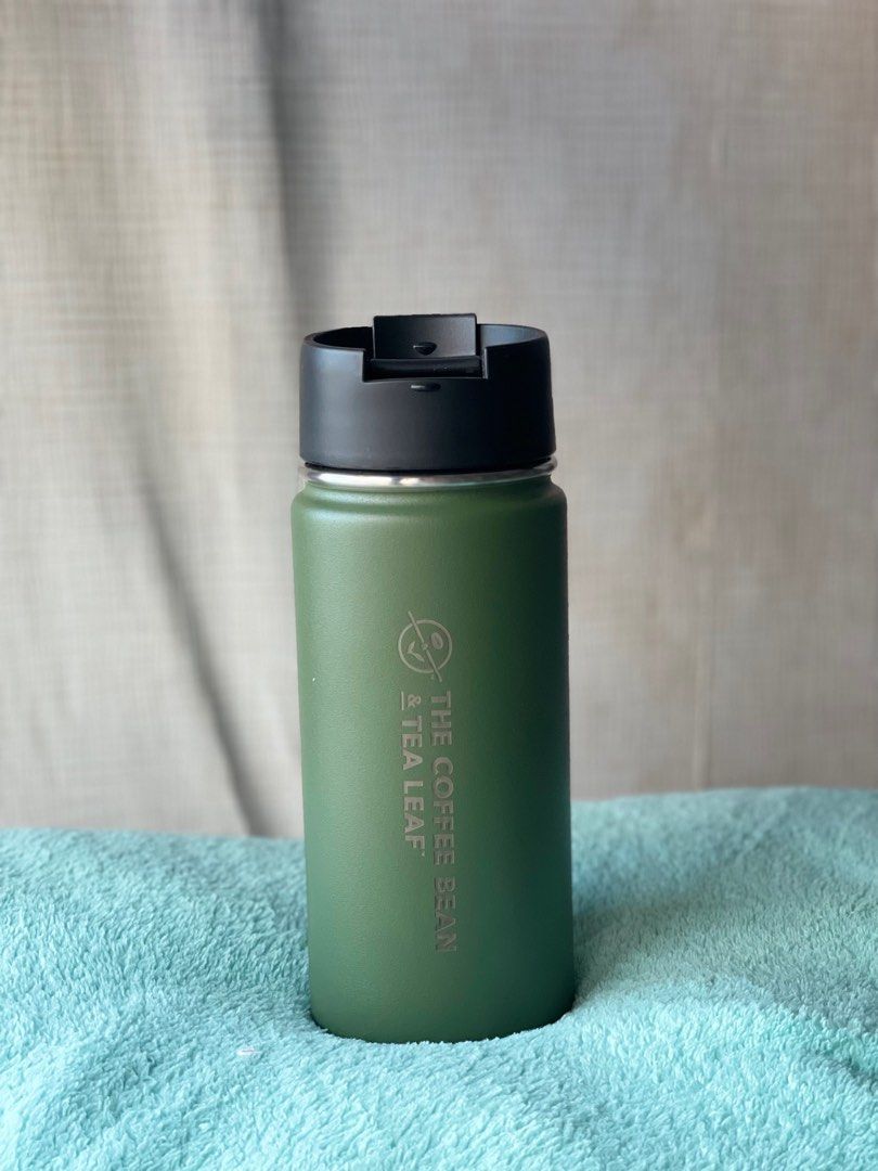 Hydro Flask 16oz Olive Green Wide Mouth w/ Flip Lid, Furniture & Home ...