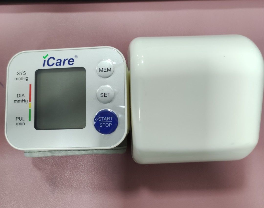Icare Wrist Type Blood Pressure Monitor, Health & Nutrition, Health ...