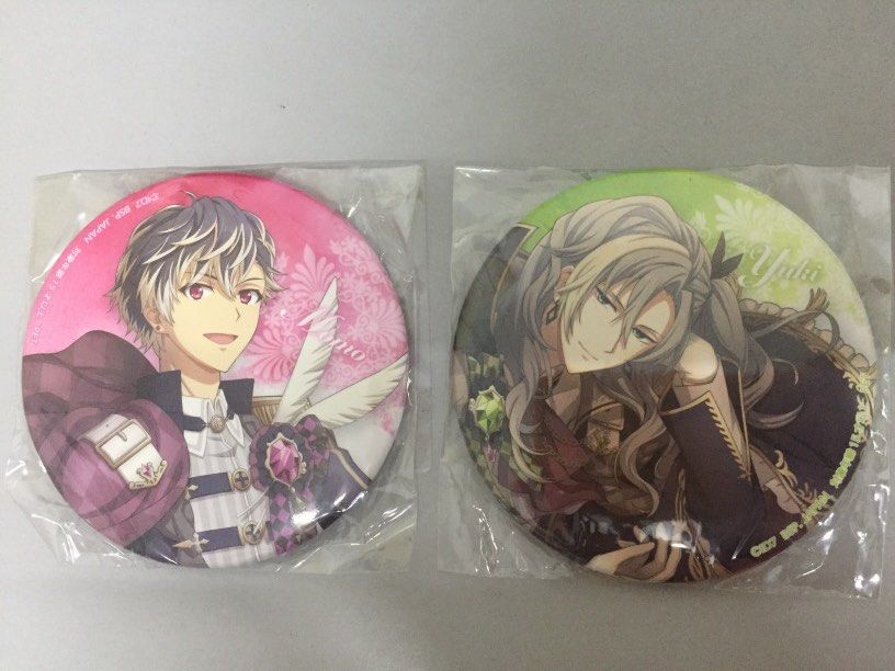 Idolish7 / Ainana Momo and Yuki Badges set, Hobbies & Toys, Toys ...