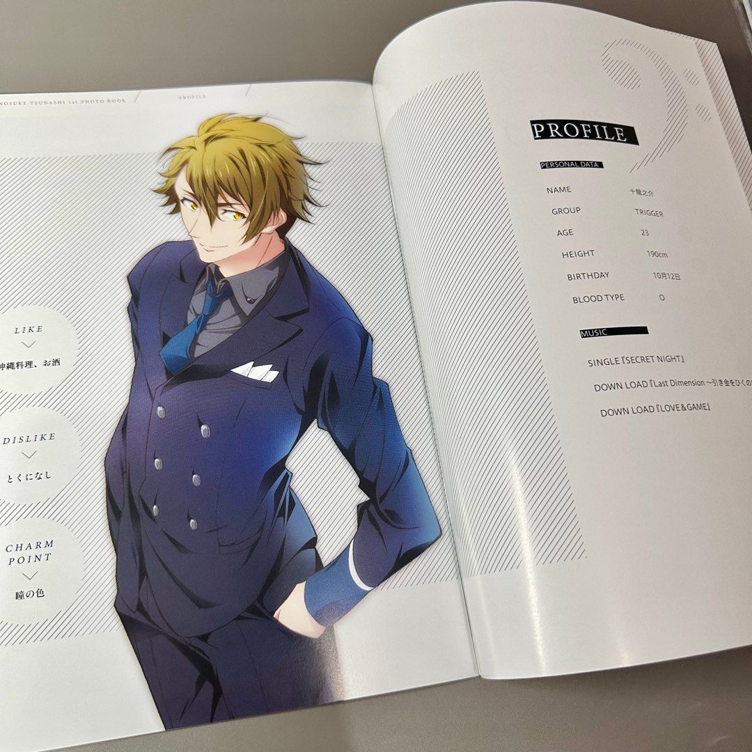 IDOLISH7 TRIGGER Ryunosuke Tsunashi 1st PHOTO BOOK 32 pages - Php 450 ...