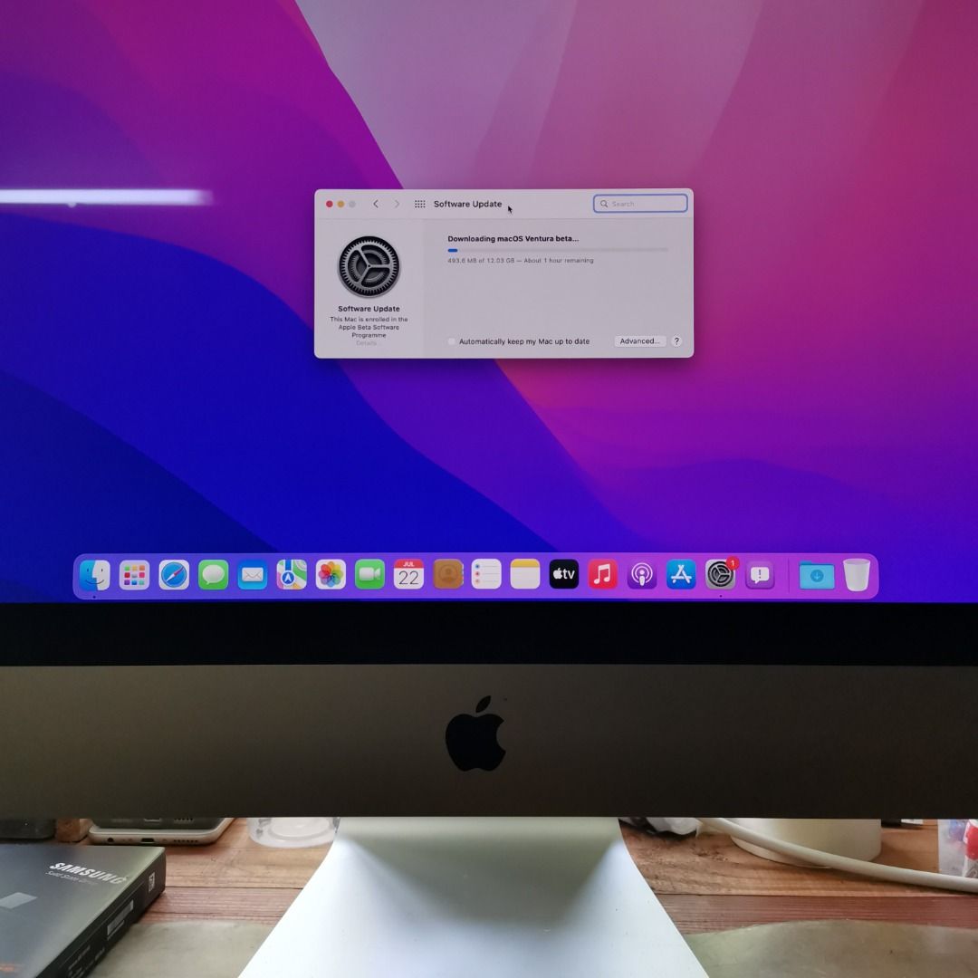 IMAC 27 MACOS VENTURA SOFTWARE UPDATE | Repair Baiki Upgrade MacBook ...