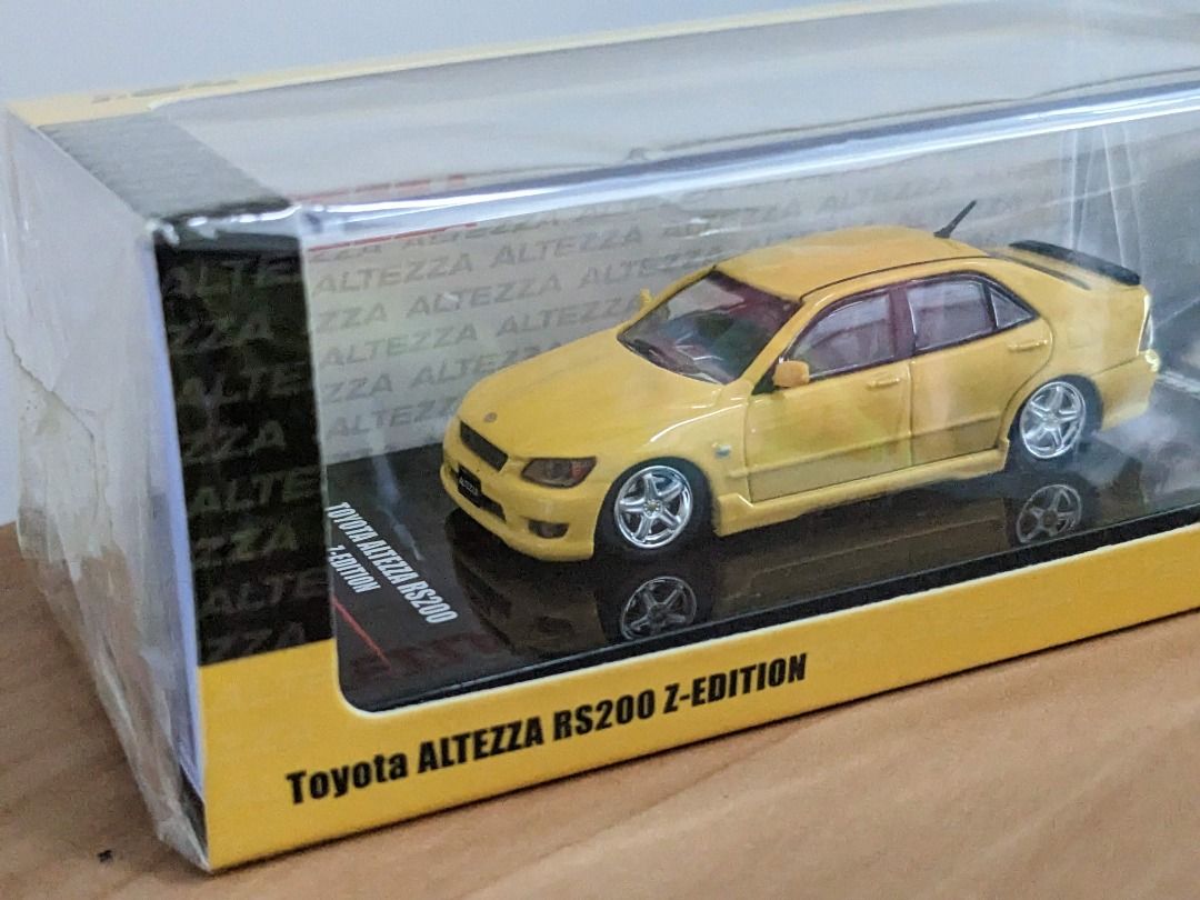 Inno64 Toyota Altezza RS200 1/64 Z Edition Yellow, Hobbies & Toys, Toys ...