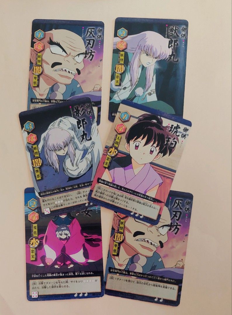 Inuyasha Cards (35 pieces), Hobbies & Toys, Toys & Games on Carousell
