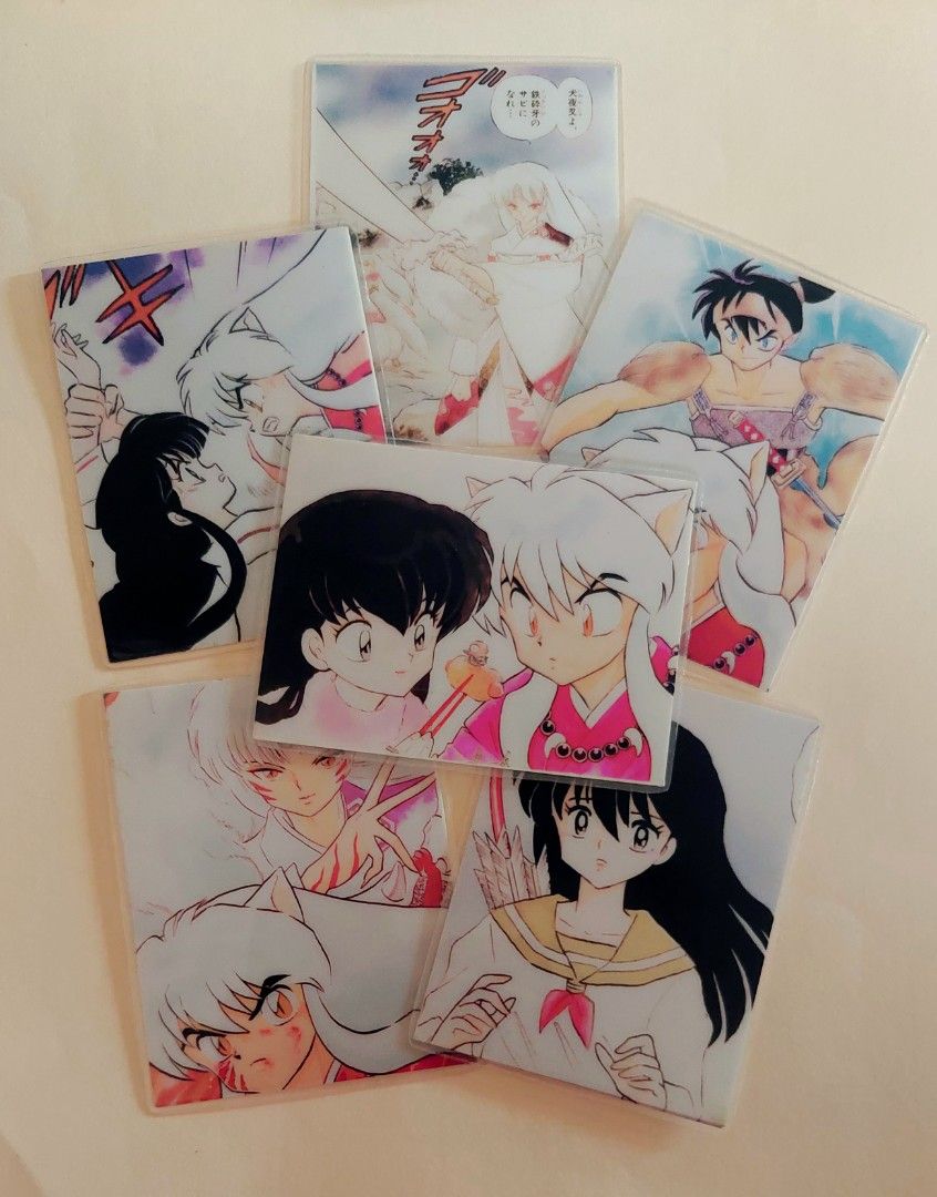 Inuyasha Photocards, Hobbies & Toys, Toys & Games on Carousell
