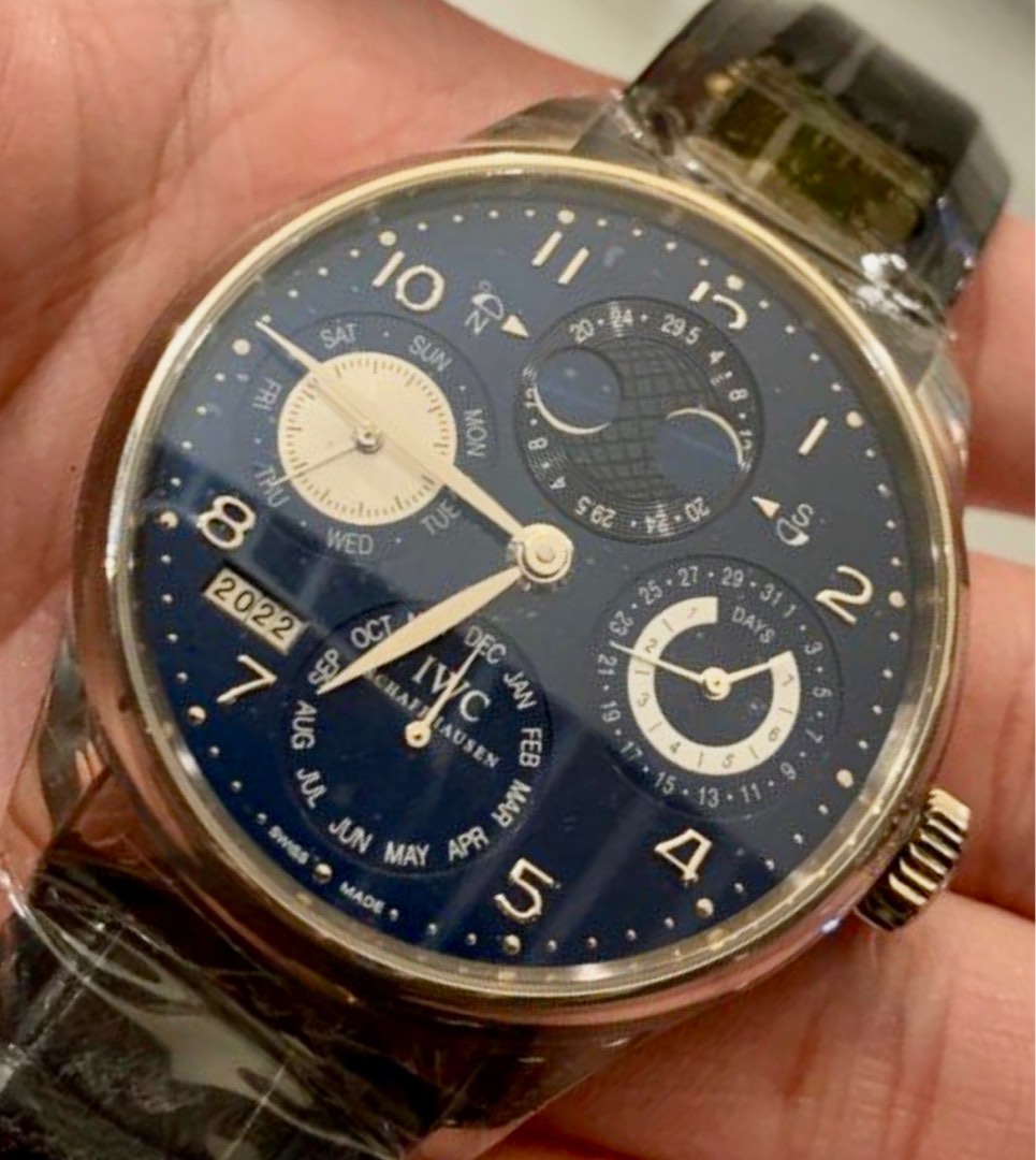 IWC IW503203 44MM Portuguese Perpetual Calendar in WG SRP of 2,500,000 ...