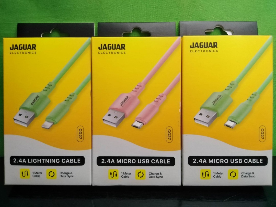 Jaguar Electronics CG27 - Micro & Lightning - 1meter, Mobile Phones ...