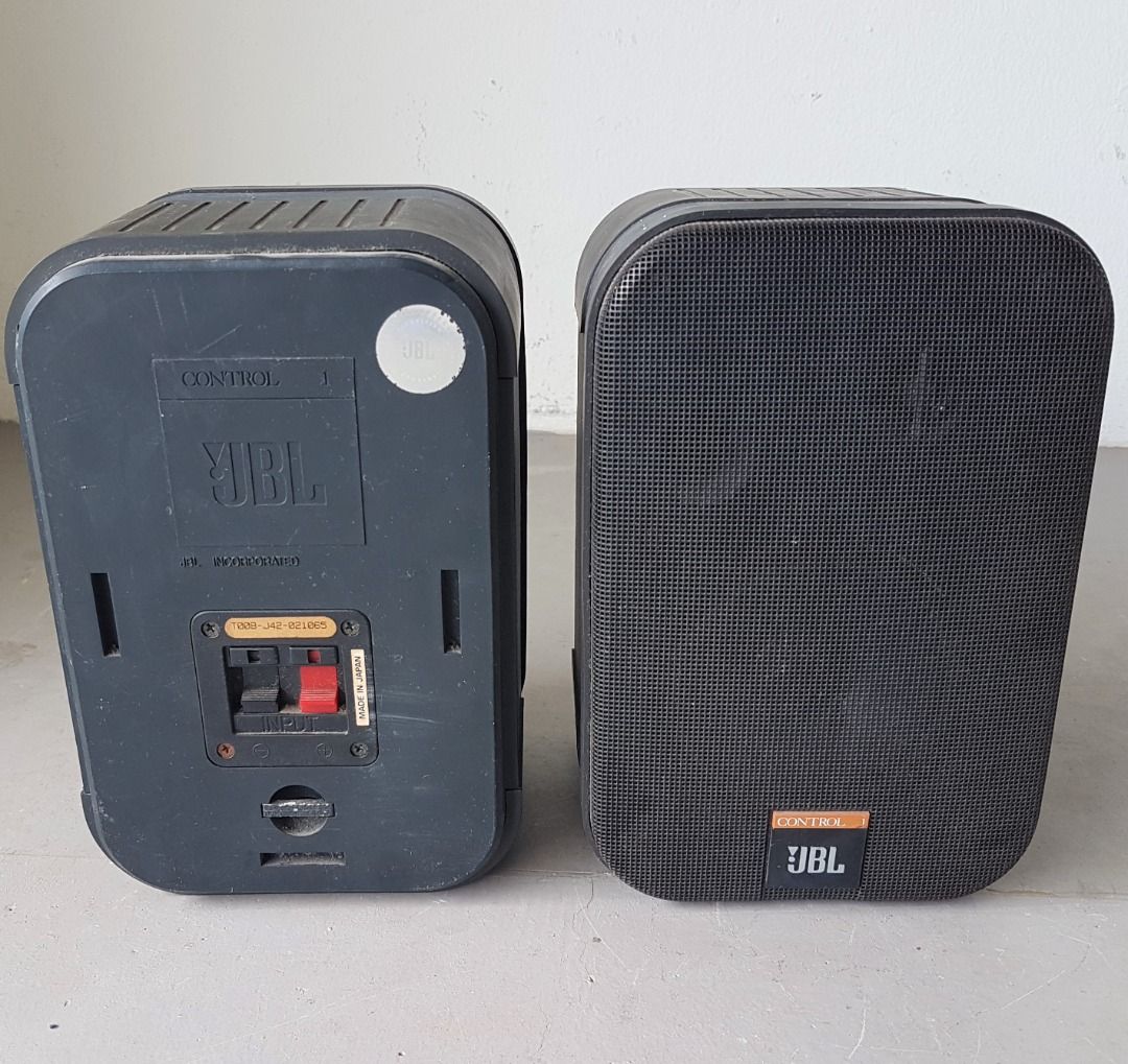 JBL Control 1 Professional, Made in Japan, 2 JBL Bookshelf Speakers ...