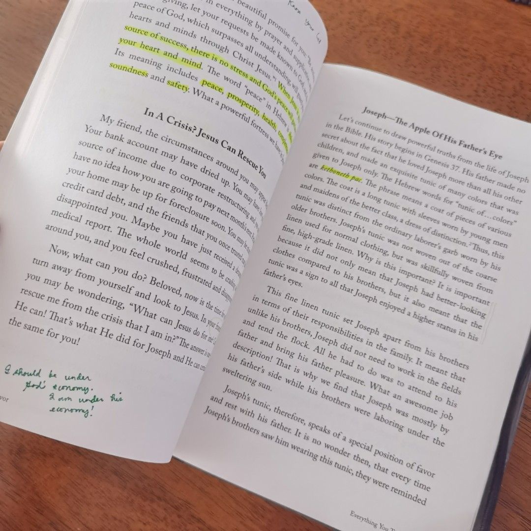 Joseph Prince Books: Destined to Reign and Unmerited Favor on Carousell