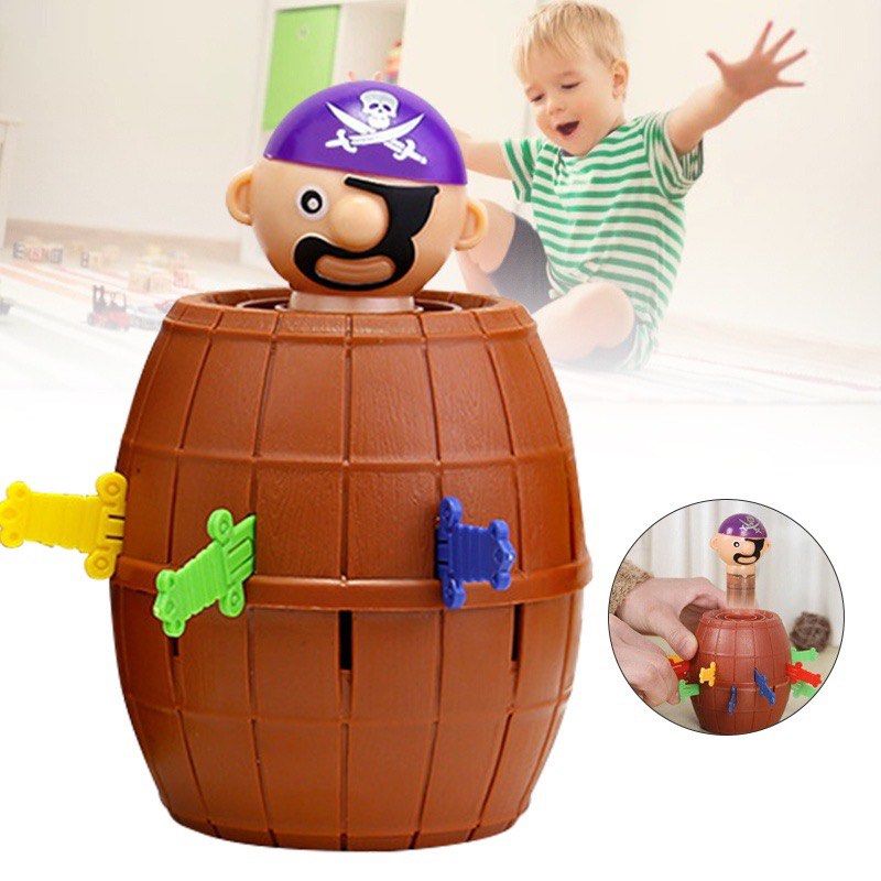 Jumping Pirate Barrel Game, Hobbies & Toys, Toys & Games on Carousell
