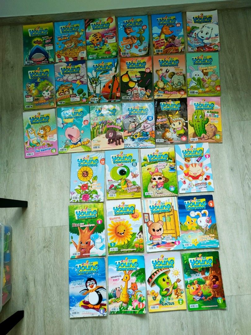 Junior Young Scientists Books (all shown in the picture), Hobbies ...