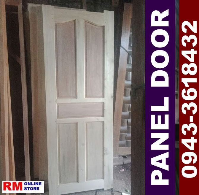 Kiln Dried Tanguile Panel Door | 5 Panel | RM Online Store, Furniture ...