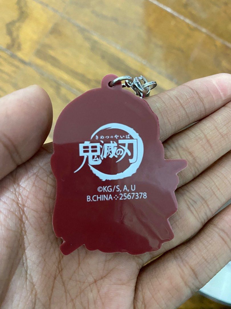 Kimetsu no yaiba demon slayer Muichiro Tokito rubber key chain, Hobbies ...