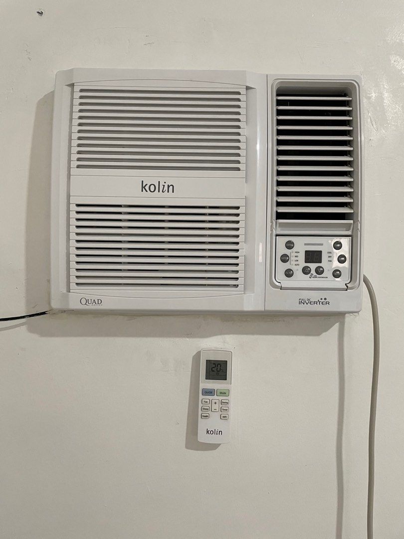 Kolin 1HP Inverter Window-Type Quad Series Aircon (Compact), TV & Home ...