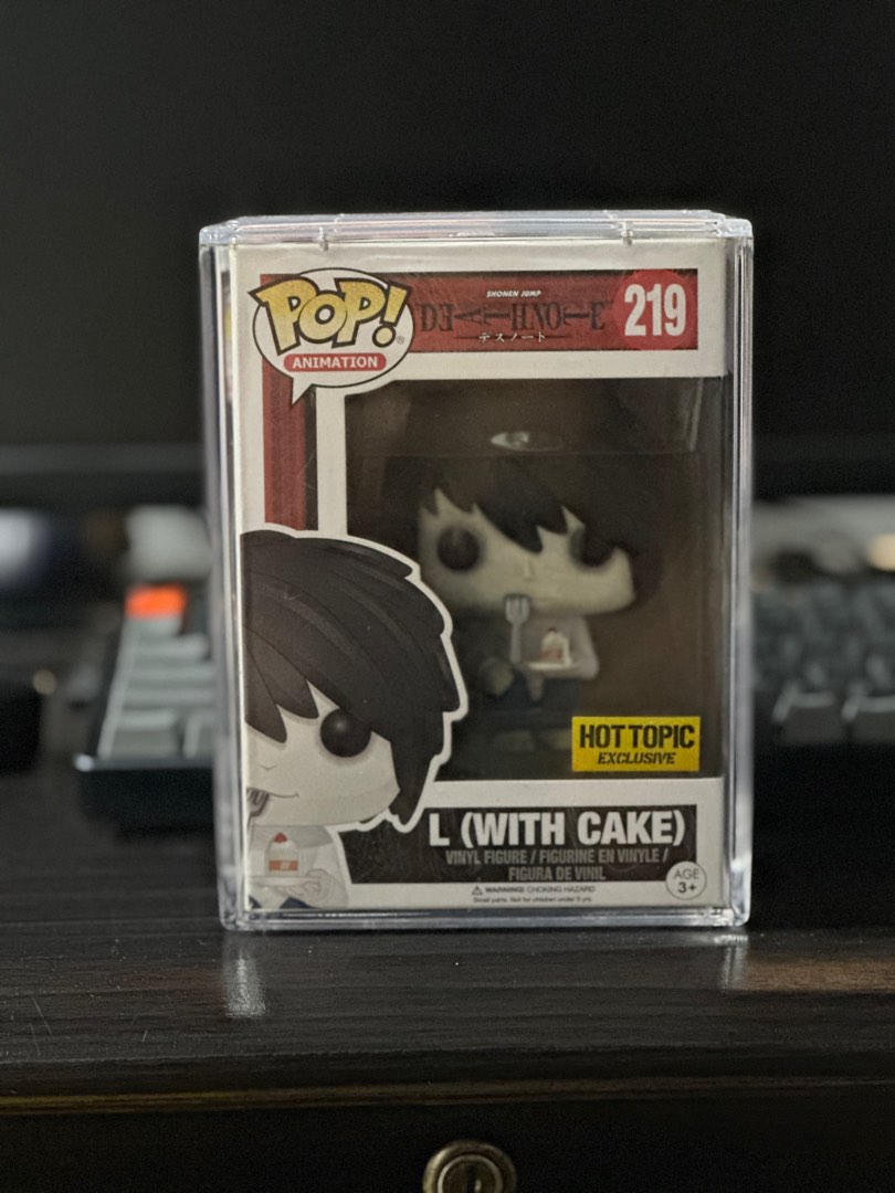 L with cake HT and anime main character funko, Hobbies & Toys, Toys ...