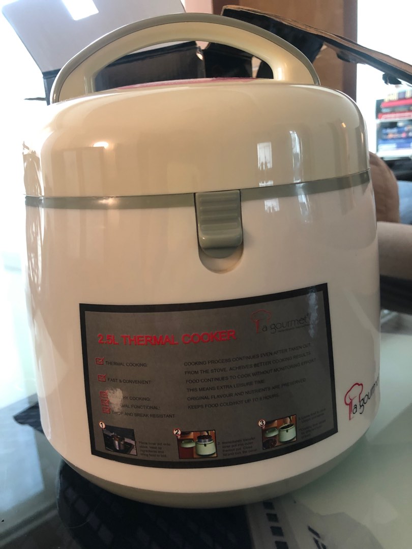 La Gourmet Thermal Wonder Cooker 2.5L, 家庭電器, 廚房電器, 鍋具 - Carousell