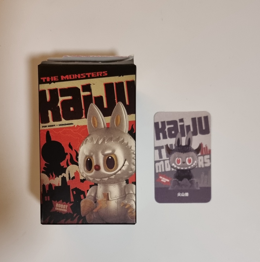 Labubu Kaiju - Volcano WTT, Hobbies & Toys, Toys & Games on Carousell