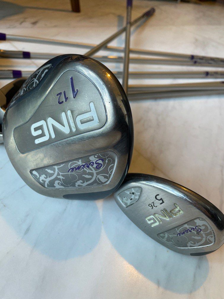 Ladies PING golf club full set (Serene model), Sports Equipment, Sports ...