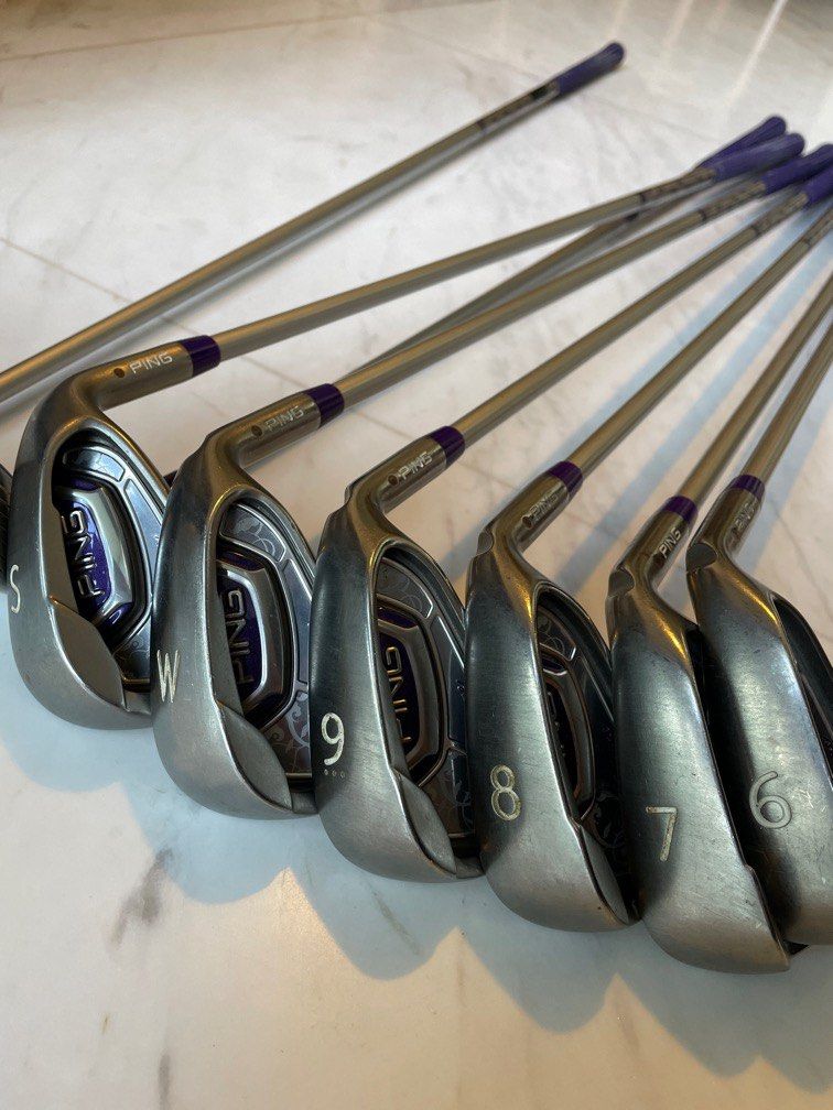 Ladies PING golf club full set (Serene model), Sports Equipment, Sports ...