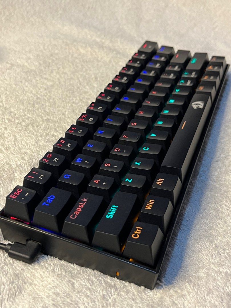 RED DRAGON K606 LAKSHMI MECHANICAL GAMING KEYBOARD BLUE SWITCH ...