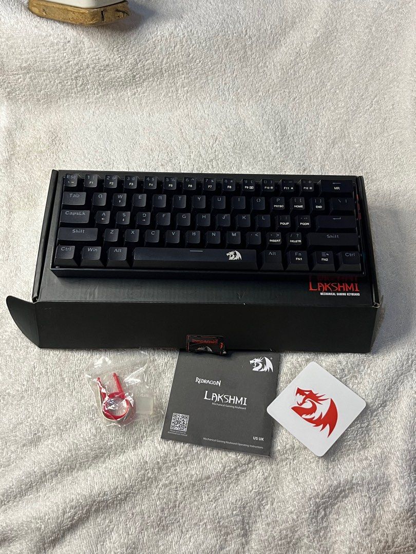 RED DRAGON K606 LAKSHMI MECHANICAL GAMING KEYBOARD BLUE SWITCH ...