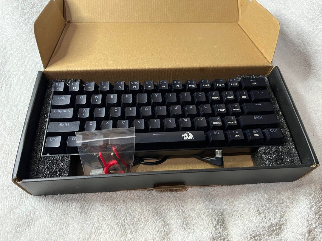 RED DRAGON K606 LAKSHMI MECHANICAL GAMING KEYBOARD BLUE SWITCH ...
