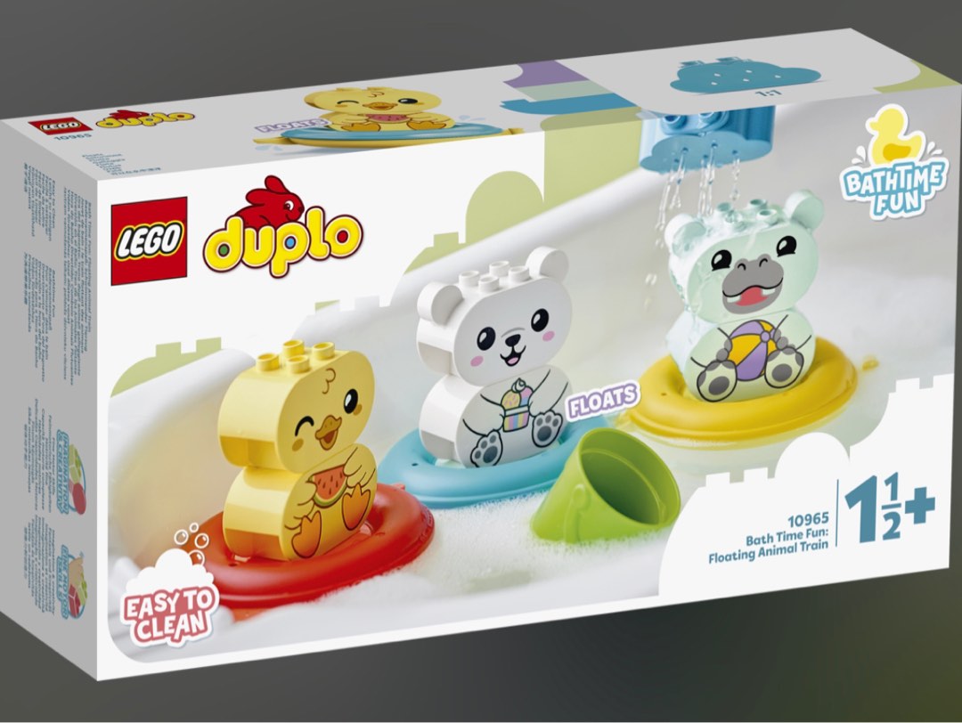 Lego Duplo 10965 Bath Time Fun: Floating Animal Train, Hobbies & Toys ...