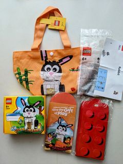LEGO Rabbit Special Bundle: LEGO 40575 Year of the Rabbit + Bag + LEGO ...