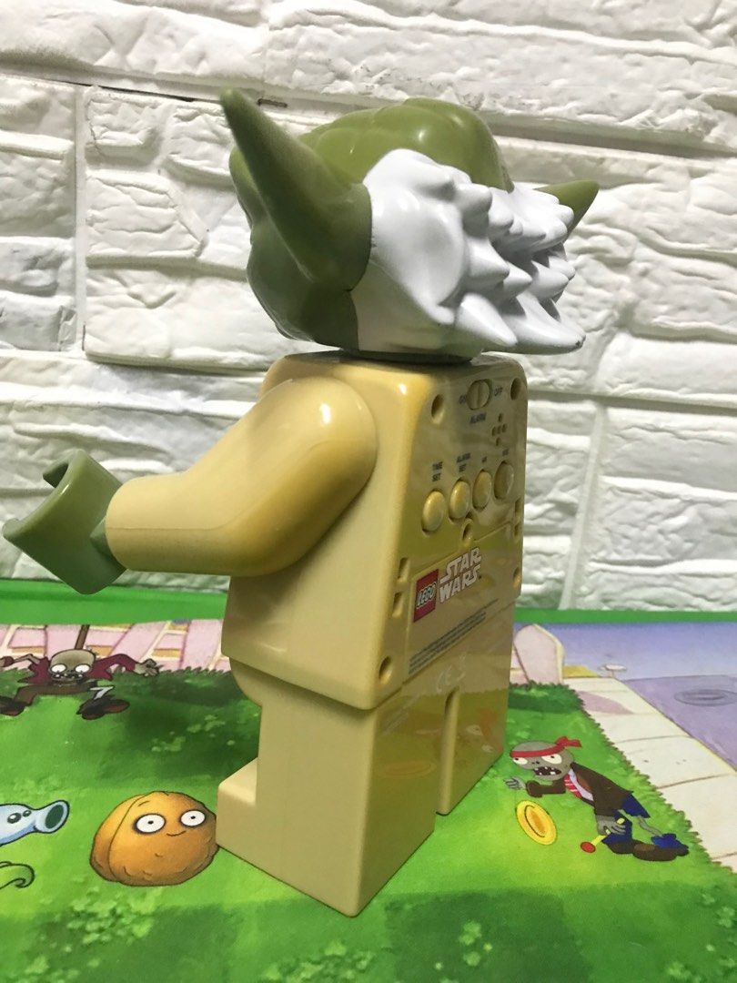 Lego Star Wars Yoda Alarm Clock, Hobbies & Toys, Toys & Games on Carousell