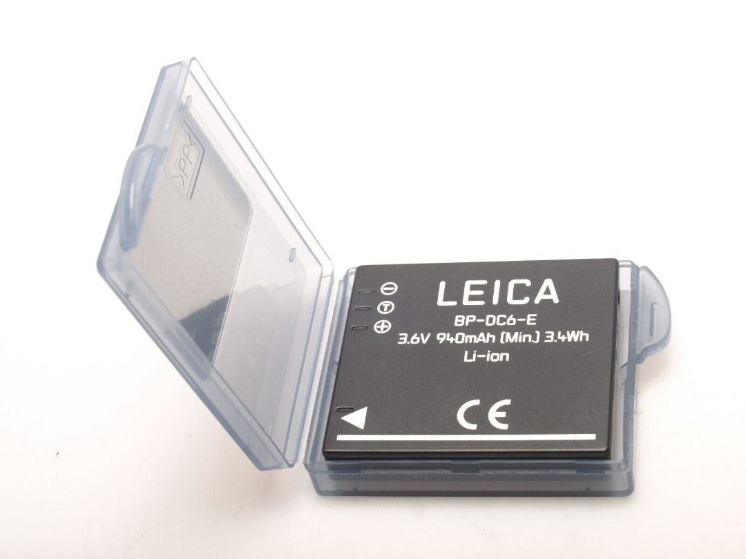 Leica BP-DC6 Rechargeable Lithium-ion Battery (3.6 V, 1000 mAh ...