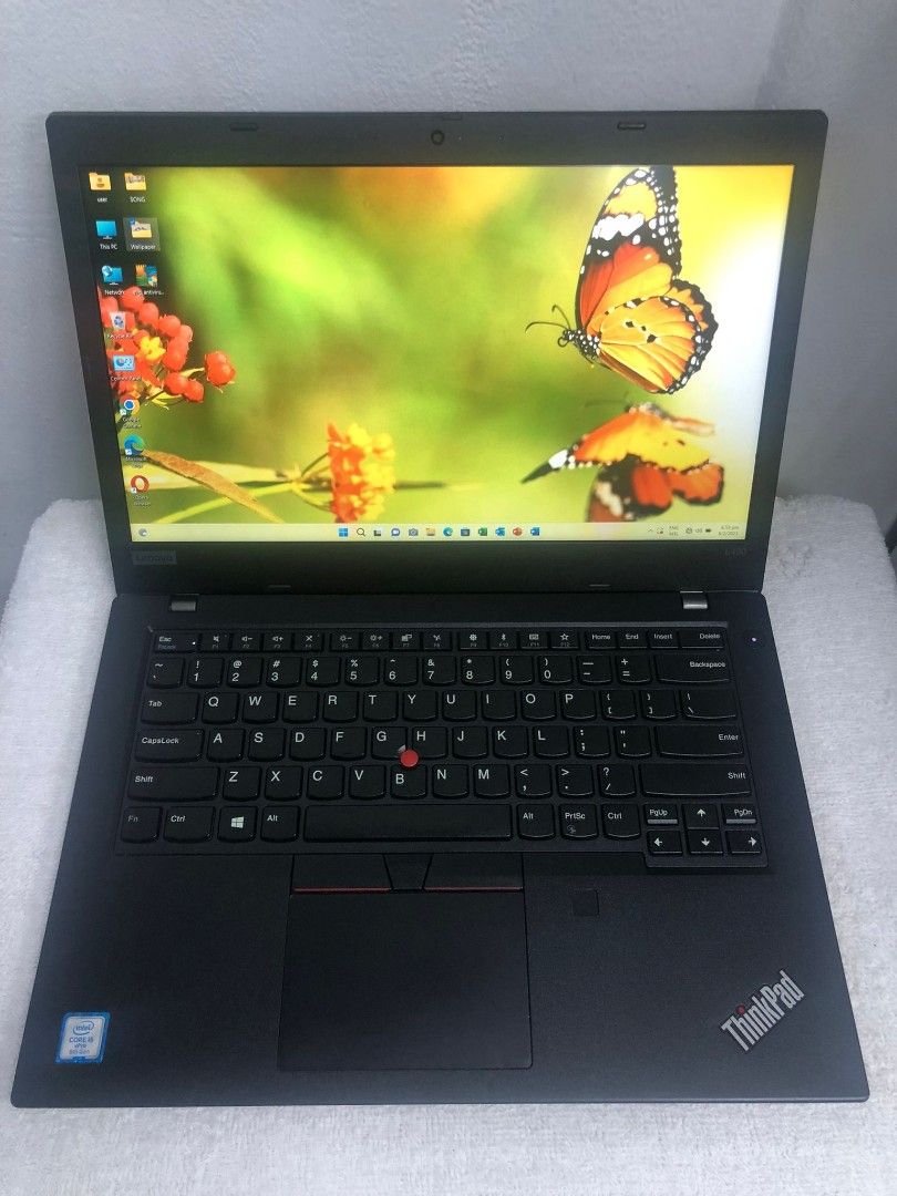 Lenovo Thinkpad i5 8gb Ram 256gb SSD 8th gen fingerprint have with ...