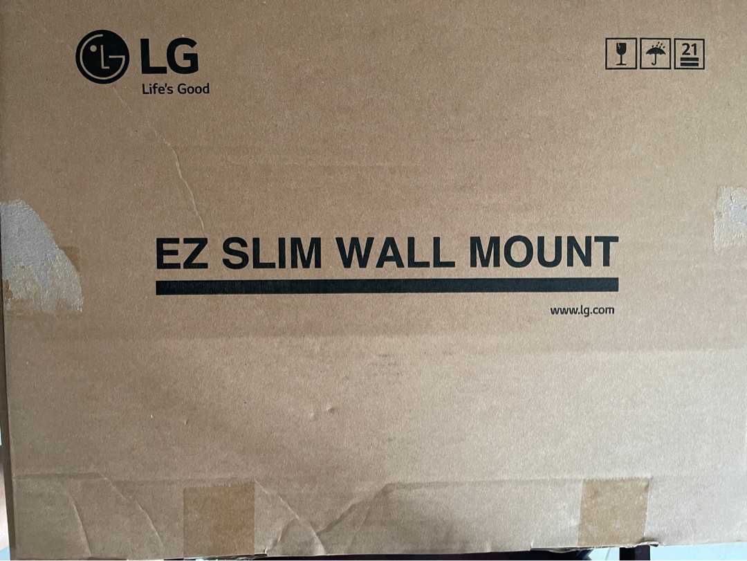 LG EZ Slim Wall Mount for LG TV, TV & Home Appliances, TV ...