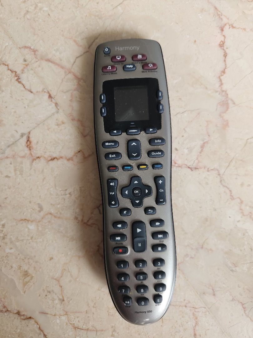 Logitech Harmony 650, TV & Home Appliances, TV & Entertainment ...