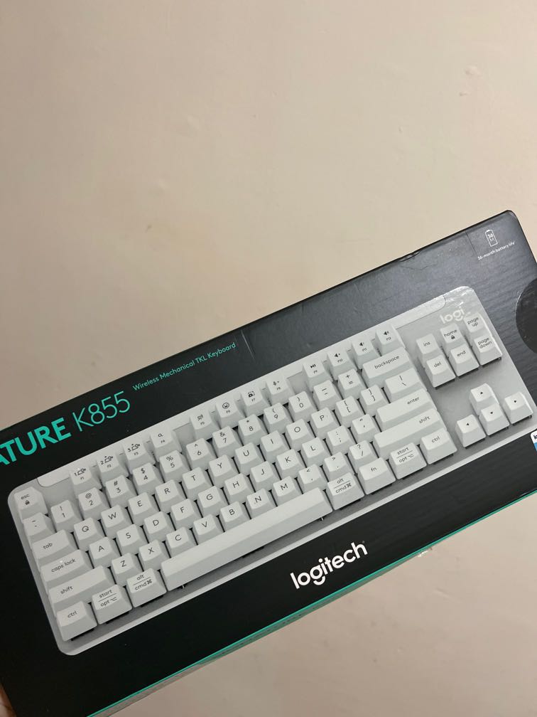 Logitech Keyboard K855, 電腦＆科技, 電腦周邊及配件, 電腦鍵盤及相關產品 - Carousell