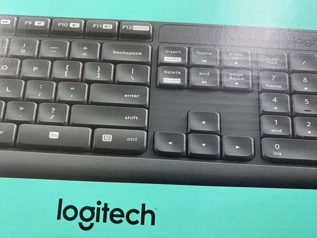 Logitech Wireless Keyboard Computers Tech Parts Accessories Computer Keyboard On Carousell