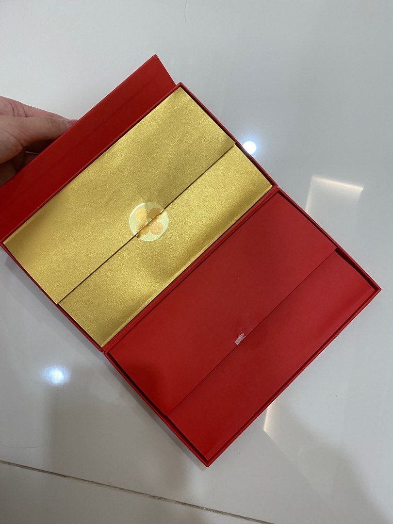 Louis Vuitton LV Red packet box, Luxury, Accessories on Carousell