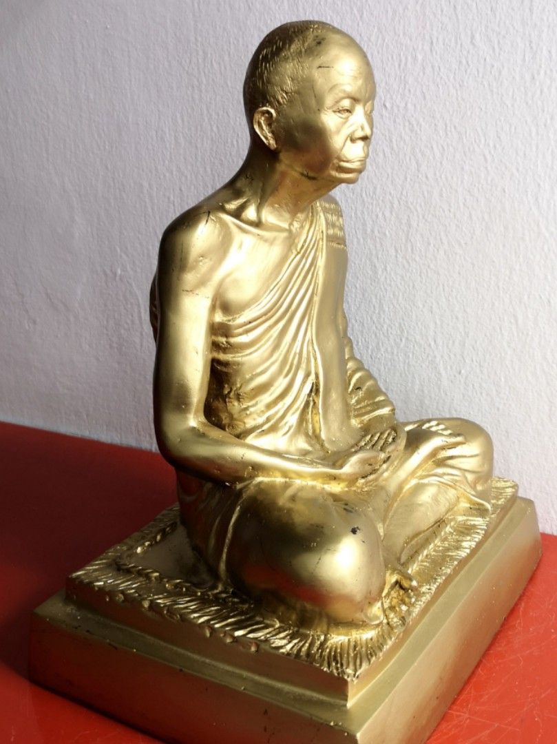 LP Koon 12" high Old Thai Amuler Bucha, Hobbies & Toys, Memorabilia & Collectibles, Vintage ...