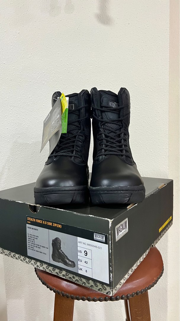 Magnum Stealth Force 8.0, Men's Fashion, Footwear, Boots on Carousell
