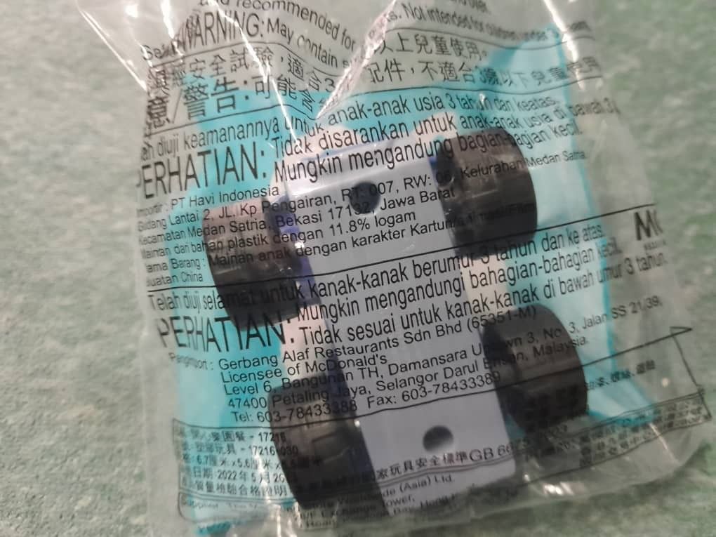 Mario's bro toad cart mcd edition 2022, Hobbies & Toys, Toys & Games on ...