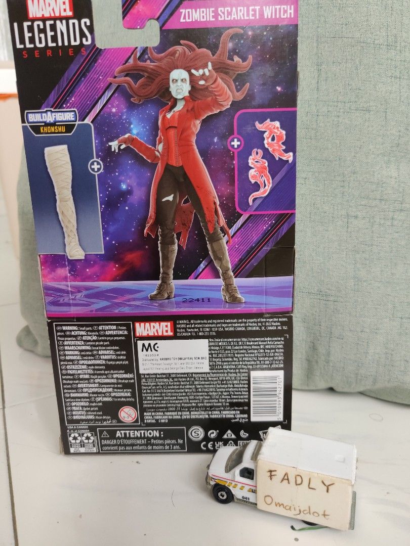 Marvel Legend Zombie Scarlet Witch Wanda, Hobbies & Toys, Toys & Games ...