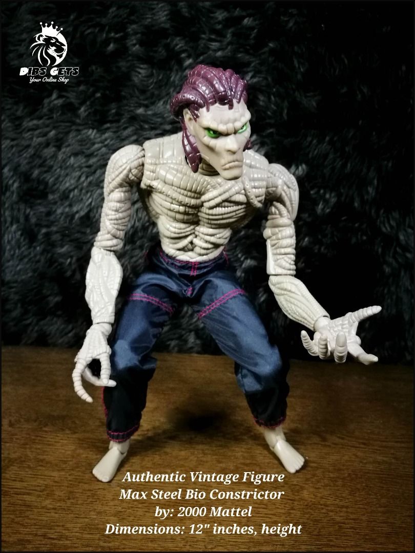 Max Steel Bio Constrictor, Hobbies & Toys, Toys & Games on Carousell