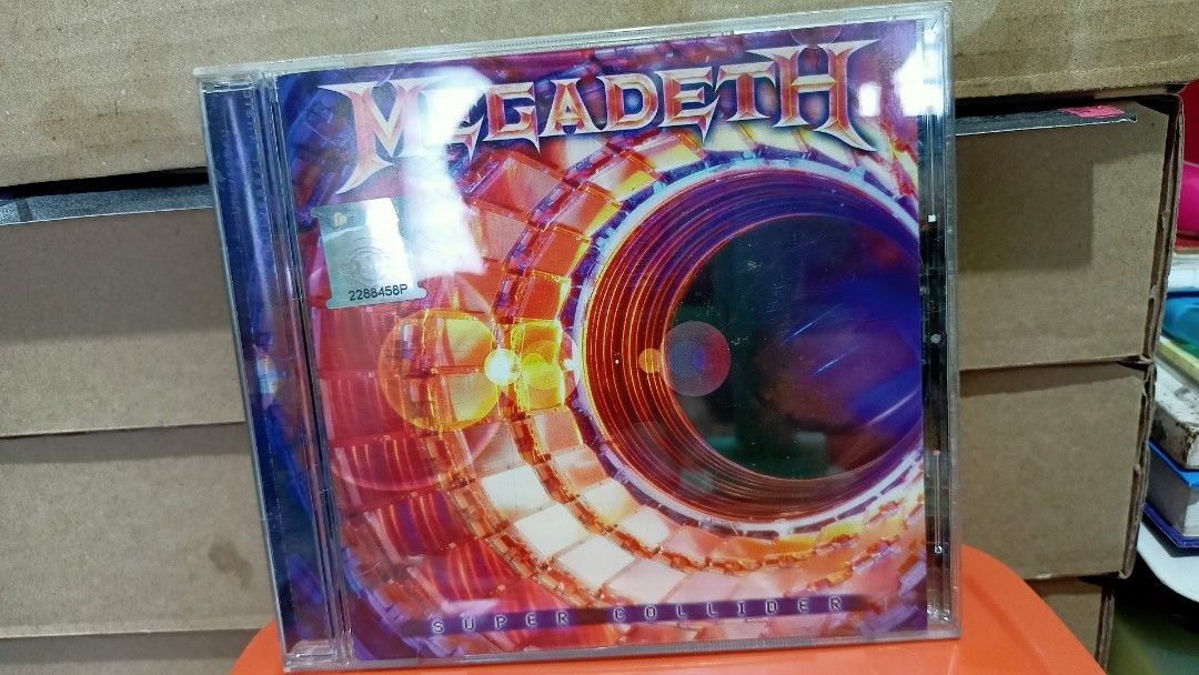 Megadeth Super Collider, Hobbies & Toys, Music & Media, CDs & DVDs on ...