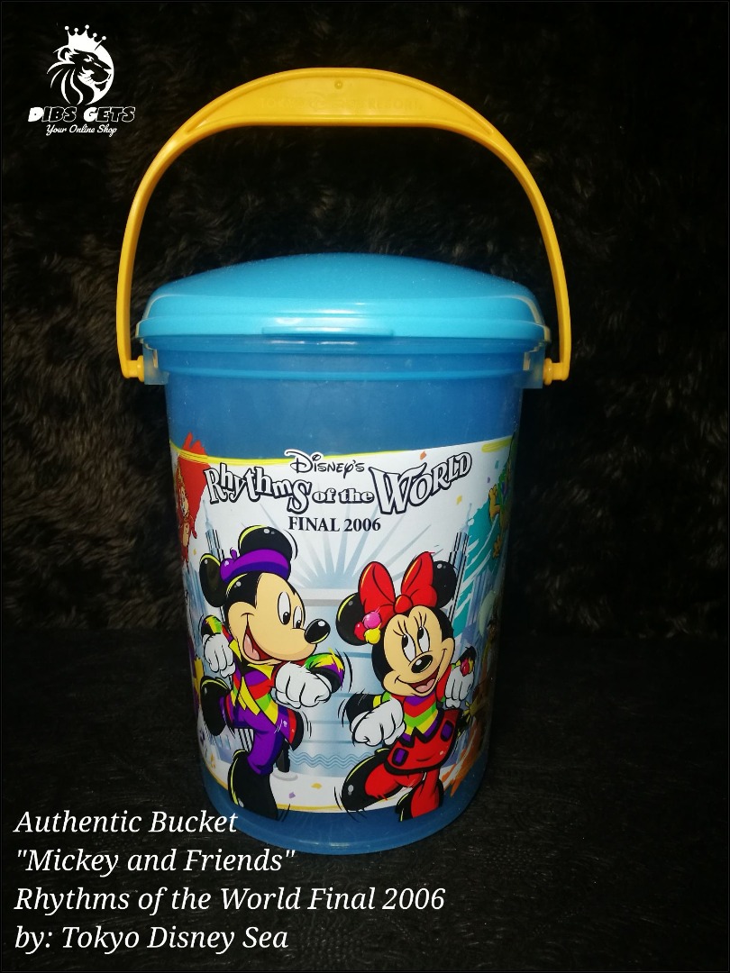 Mickey and Friends, Authentic Bucket on Carousell