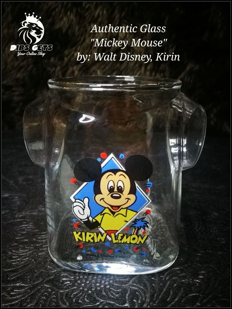 Mickey Mouse, Authentic Glass, Hobbies & Toys, Memorabilia ...