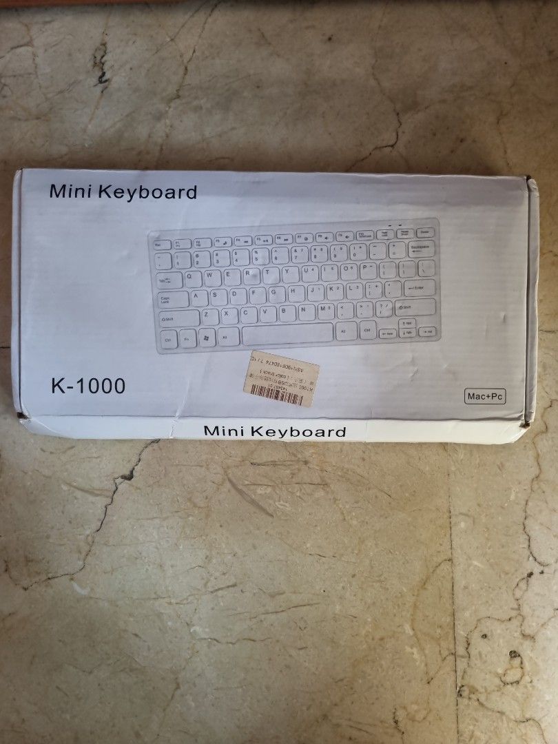 Mini keyboard (K-1000), Computers & Tech, Parts & Accessories, Computer ...