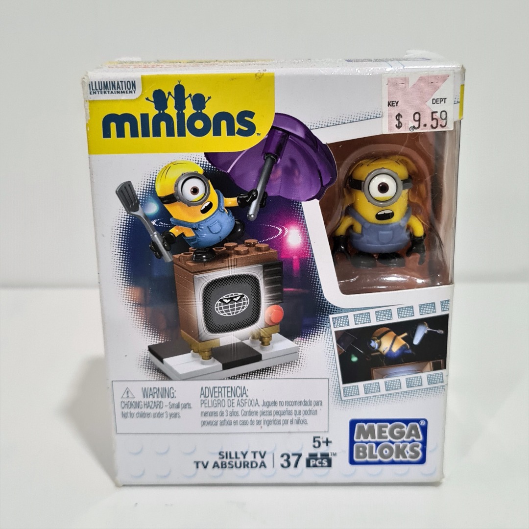 Minions Mega Bloks 37-piece construction set, Hobbies & Toys, Toys ...