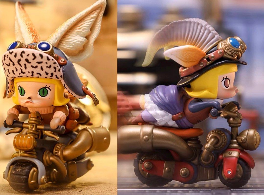 Molly steam punk animal bike version POPMART / FULL SET / SINGLE BLINX ...