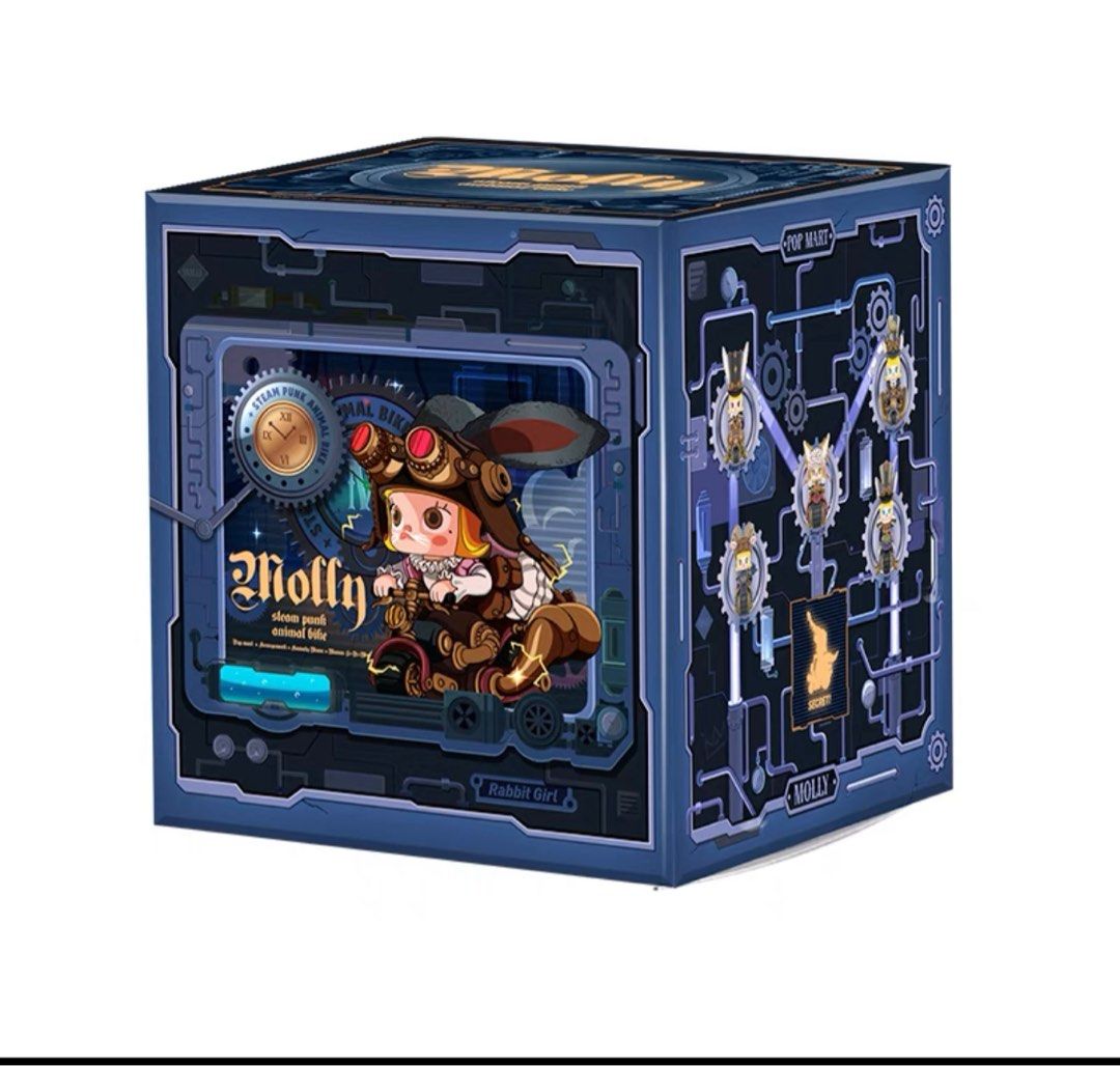 Molly steam punk animal bike version POPMART / FULL SET / SINGLE BLINX ...