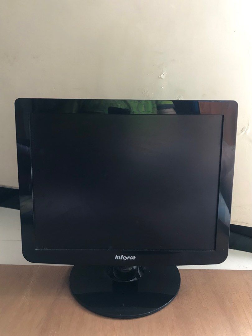 Monitor Inforce 15 Inch, Elektronik, TV & Perlengkapan Hiburan di Carousell