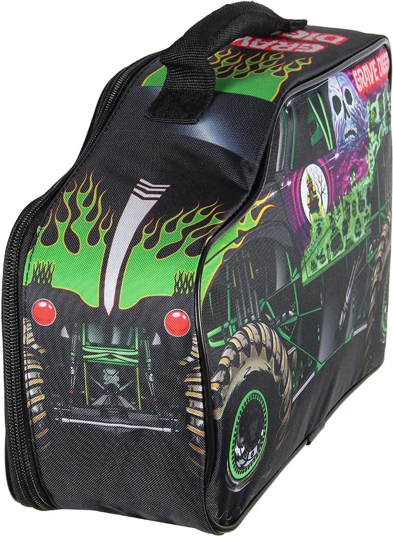 Monster Jam Grave Digger Truck Shaped Insulated Big Large Work Lunch ...